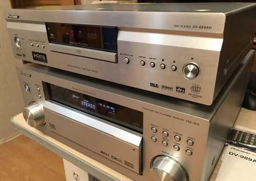 Pioneer vsx 1015, pioneer dv 989 avi