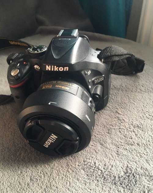 Фотоаппарат Nikon d5200 kit 18-105 + nikkor 35mm f