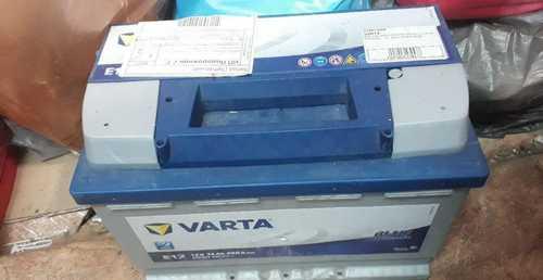 Аккумулятор varta 12v 74ah 680