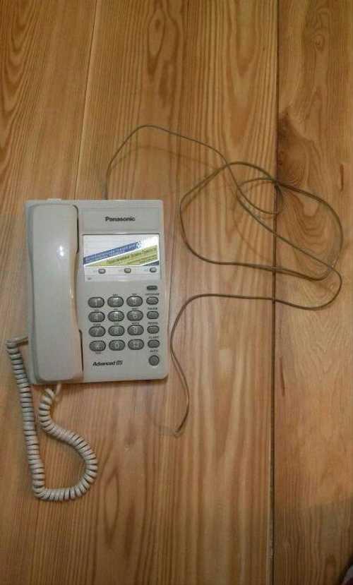 Телефон panasonic KX-TS2361RUW отличное состояние