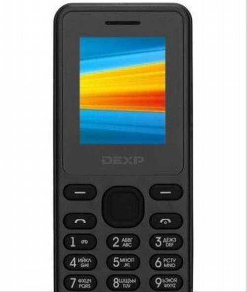 Сотовый телефон dexp C185 черный