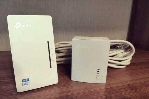 Адаптер ethernet PowerLine TP-link AV600 с Wi-Fi р
