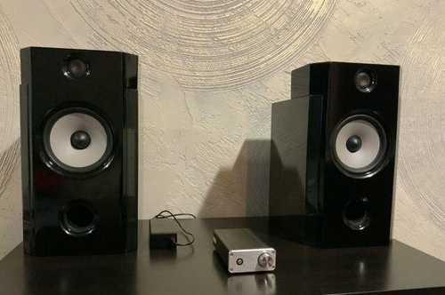 Акустика focal + усилитель Fx-502spro шикарный сет