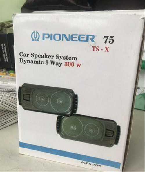 Автомобильные динамики pioneer