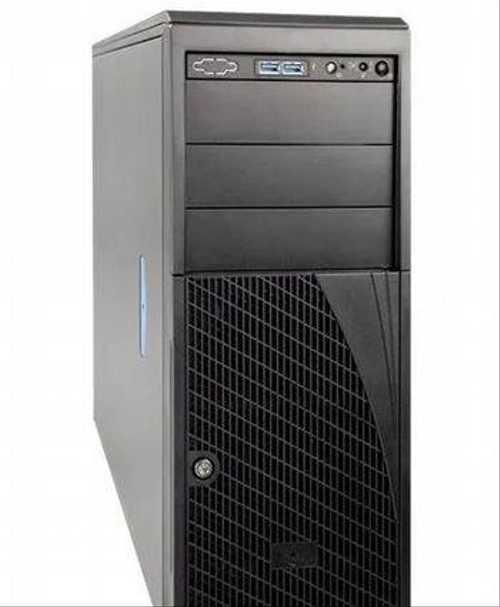 Серверный Intel P4000 + Intel 365W + корзина 4*3,5