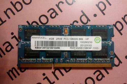 Оперативная память 4гб DDR3 PC10600 Ramaxel