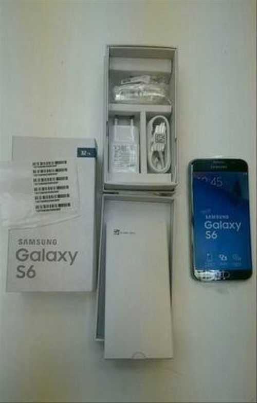 Samsung Galaxy S6 32Gb LTE Black (рст)