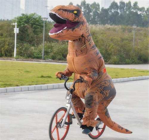 Надувной костюм динозавра T-Rex (Аренда/продажа )