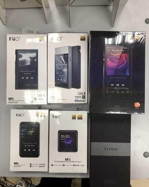 Mp3 плееры Fiio m5,m6,m7,m9,m11,m11 pro новые