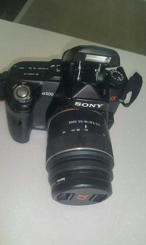 Зеркальный фотоаппарат Sony DSL-a500