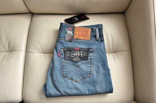 Новые джинсы Levi's 501 Original 33x36