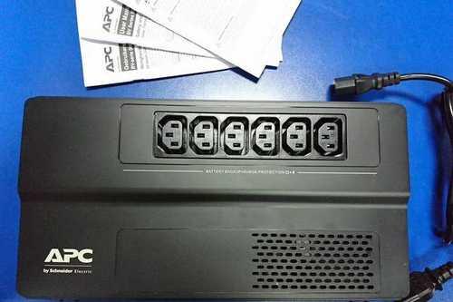 Ибп APC Easy UPS, 500VA, 300W, IEC,черный (BV500I)