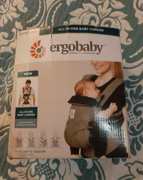 Эргорюкзак ergobaby omni 360