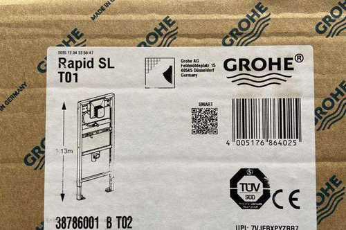 Рамная инсталляция Grohe Rapid Sl 38786001