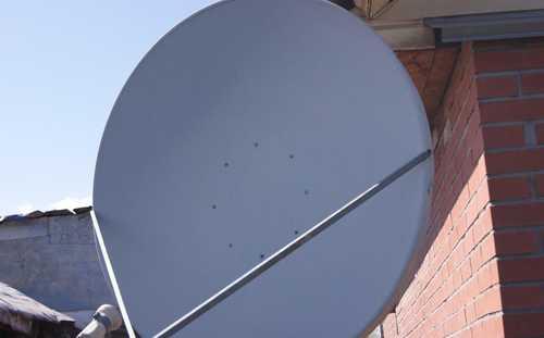 Спутниковая антенна и ресивер