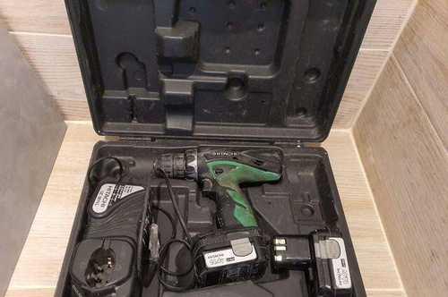 Аккумуляторная дрель hitachi ds 14 dcl 14.4v