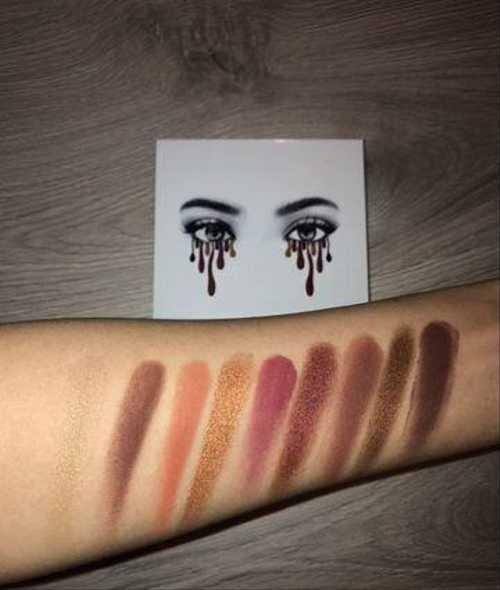 Палетка теней kylie sleek colourpop smashbox