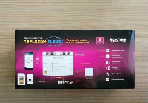 GSM+WiFi Теплоинформатор Teplocom Cloud