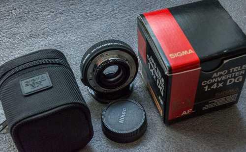 Телеконвертер Sigma 1.4 EX APO DG Nikon