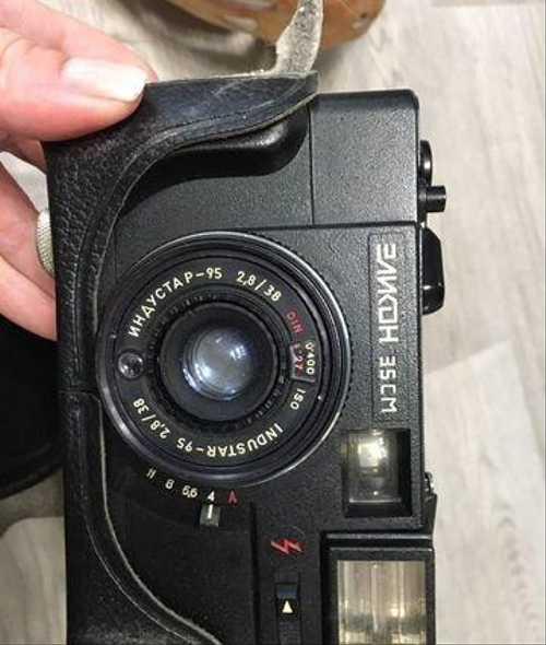 Плёночный фотоаппарат эликон 35 см 1992 года