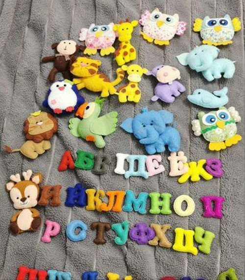 Игрушки из фетра