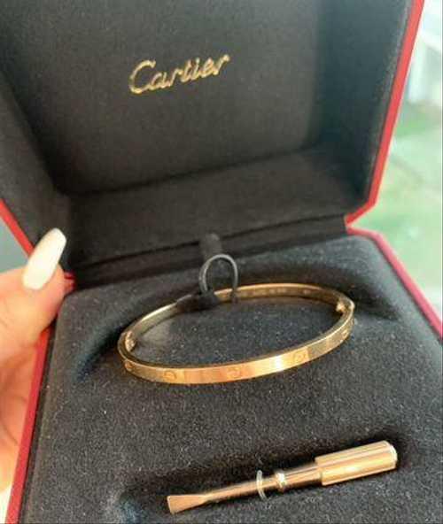Браслет cartier love оригинал