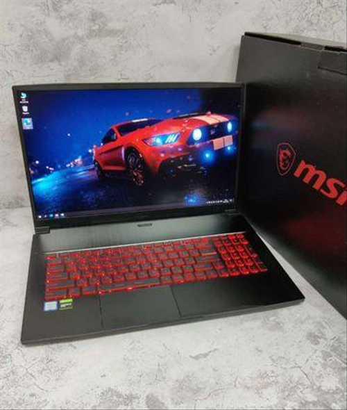 Ноутбук msi gf75 9scsr 454xru апгрейд