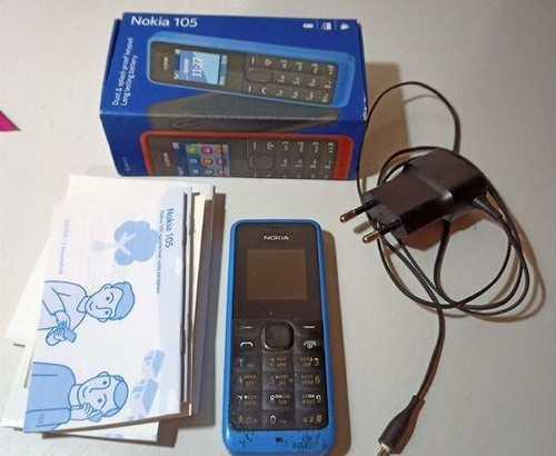 Nokia 105 (синий)