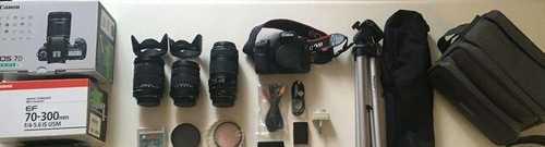 Canon EOS 7D + набор комплектующих