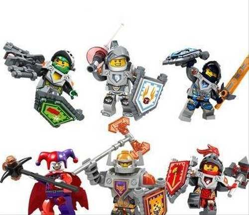 Lego совместимые игрушки. Minifigures Nexo Knight