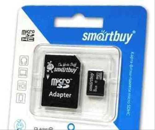 Карта памяти smartbuy microsdhc 8 гб