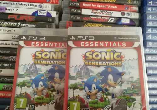 Ps3 sonic generations Новый в упаковке