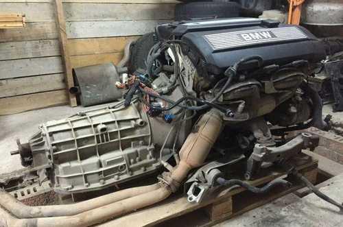 Двигатель контрактный M54B25 2.5 BMW
