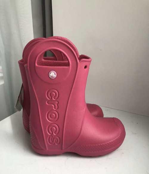 Резиновые сапоги crocs