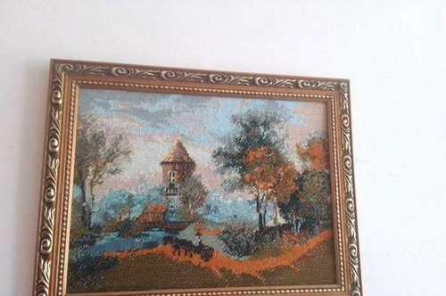 Картина вышивка