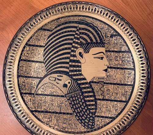 Тарелка/блюдо декоративное Египет