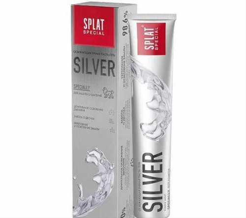 Зубная паста splat Special Silver Intense Mint, 75 мл