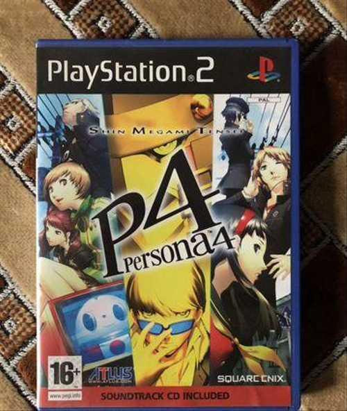 Persona 4 игра PS2 + саундтрек