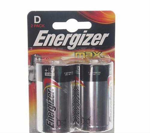 Батарейка D LR20 1.5V блистер 2шт. (цена за 1шт.) Alkaline Max energizer LR20 BC2