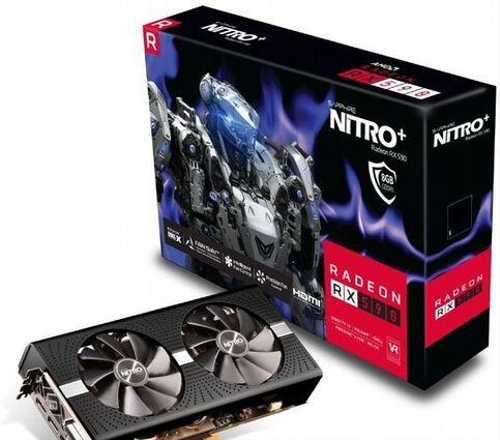 Видеокарта Sapphire AMD Radeon RX 590 Nitro+