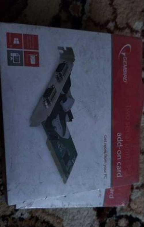 Контроллер PCI 2xCOM port Moschip MCS9865IV-AA