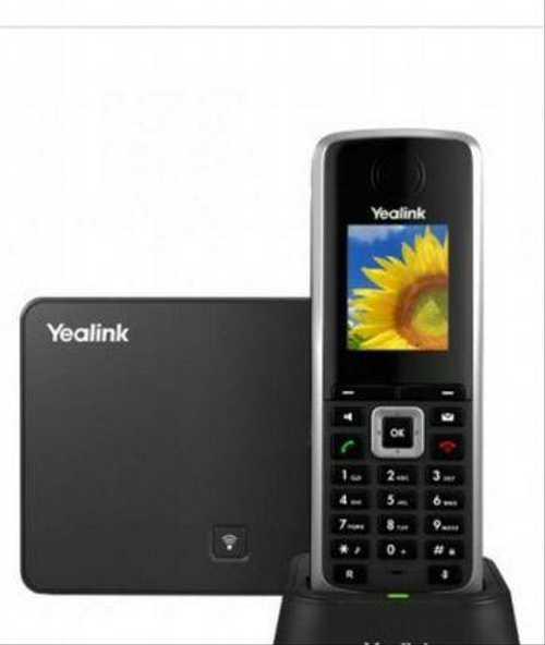 Yealink W52P база + 2 трубки dect SIP-телефон