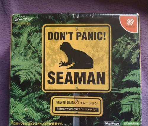 Игра Don't Panic seaman Dreamcast