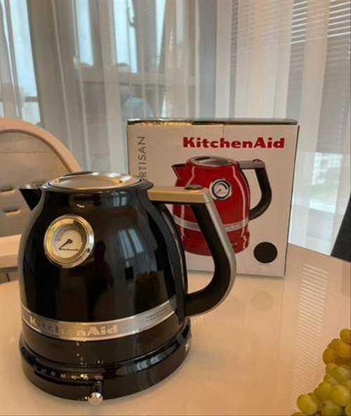 Чайник новый kitchenaid artisan, черный чугун
