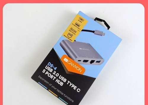 USB Type-C Hub Canyon CNS-TDS04DG