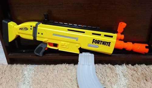 Бластер nerf fortnite