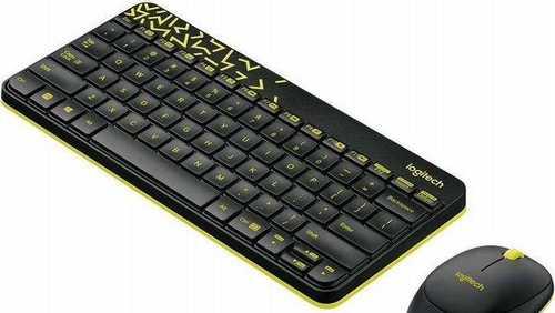 Комплект (клавиатура + мышь) Logitech MK240, USB