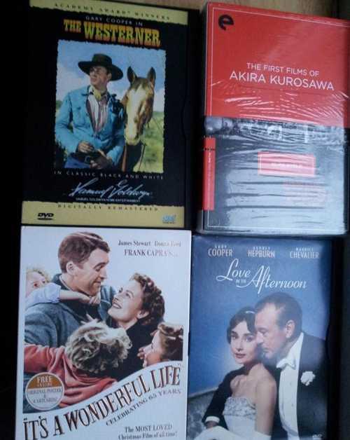 DVD классические фильмы, издания Европа, США
