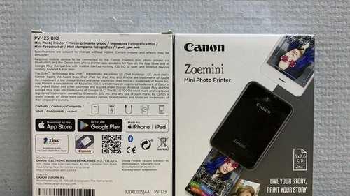 Новый Мини Фото Принтер Canon Zoemini