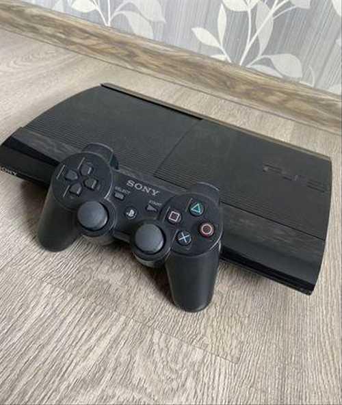 Sony PS3 super slim+игры